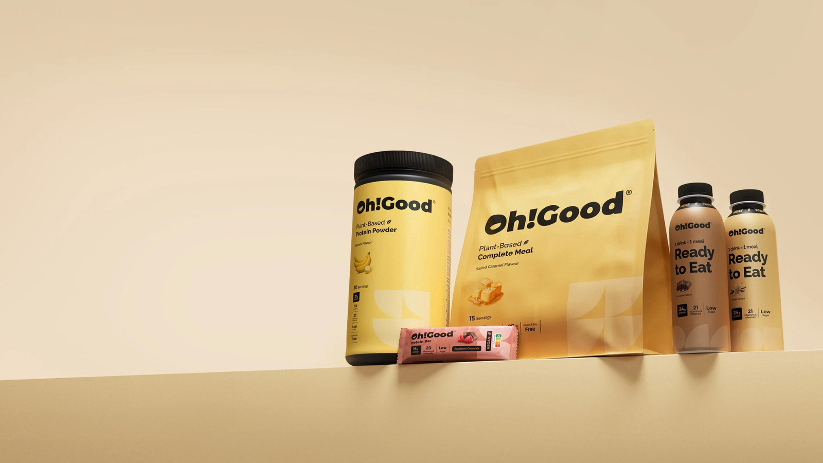 Какви хранителни вещества съдържат хранителните напитки на Oh!Good?